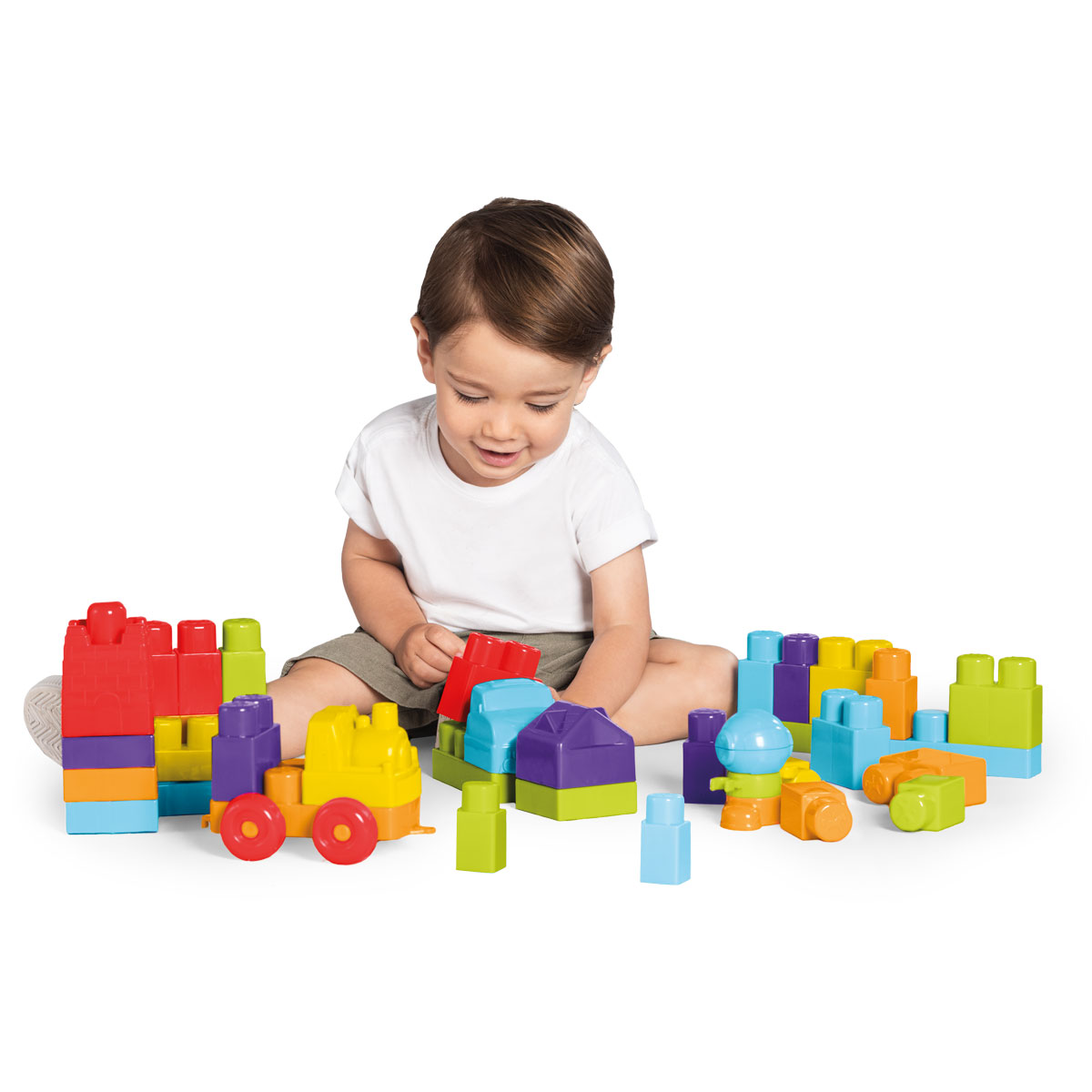 SUPER BLOCKS 68 PEÇAS - Tateti Brinquedos