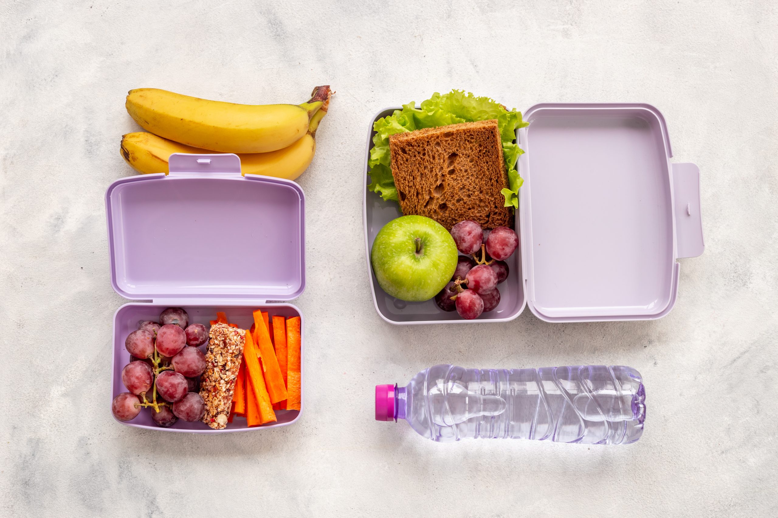 Hora do lanche: dicas saudáveis de merenda para levar para a escola ...